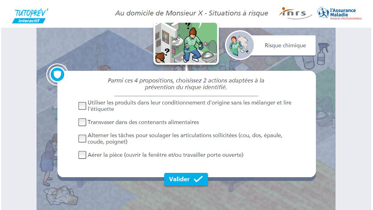 TutoPrév Accueil : découvrez la version interactive - Actualité - INRS